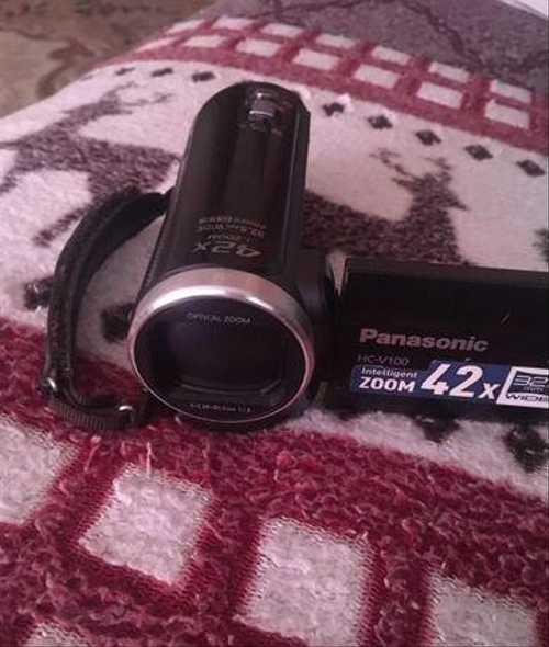 Видеокамера panasonic hc-v100