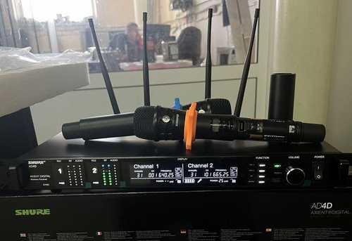 Shure AD4D/KSM8 KSM9 (beta 58 ), Sennheiser 3002