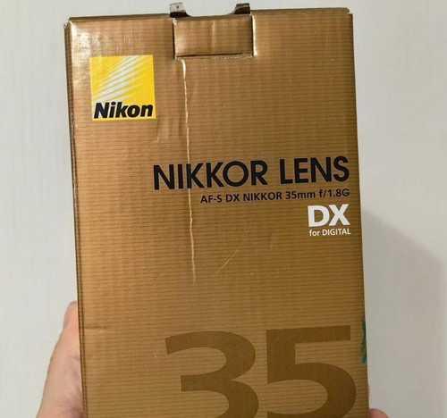 Nikon 35mm 1.8G AF-S Nikkor