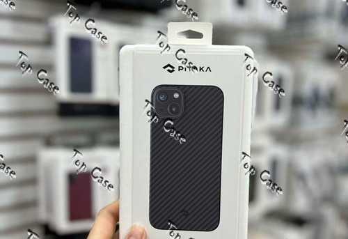 Чехол Pitaka iPhone 14 Plus (6.7") Black 1500D