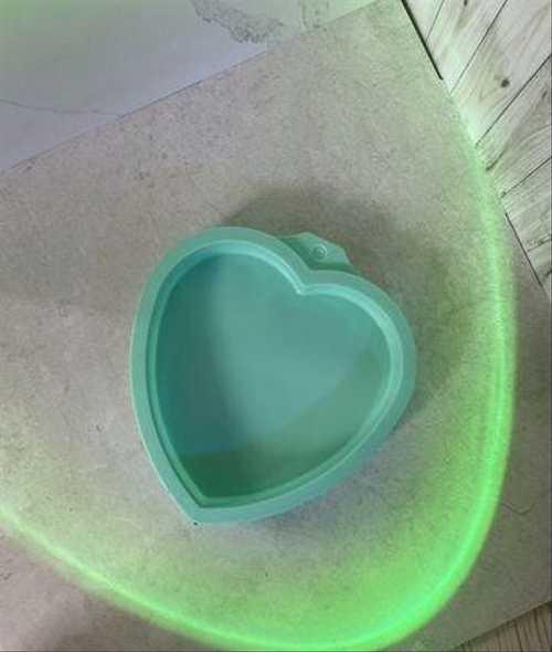 Силиконовая форма для торта/кекса сердце