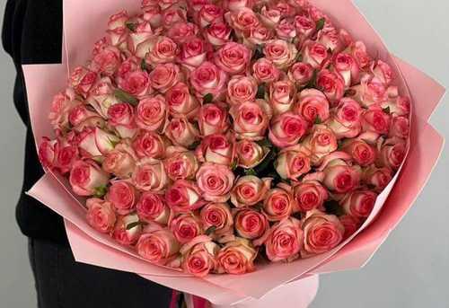 Розы Букеты из 101 розы
