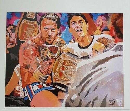 CM Punk WWE Money in the Bank 2011 постер