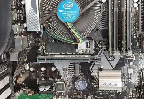 Комплект LGA1151 asus prime B365M-A+i3-8100+16Gb