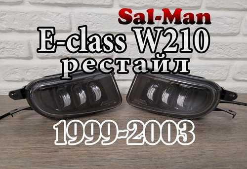 Противотуманные фары Mercedes E-class W210 рестайл