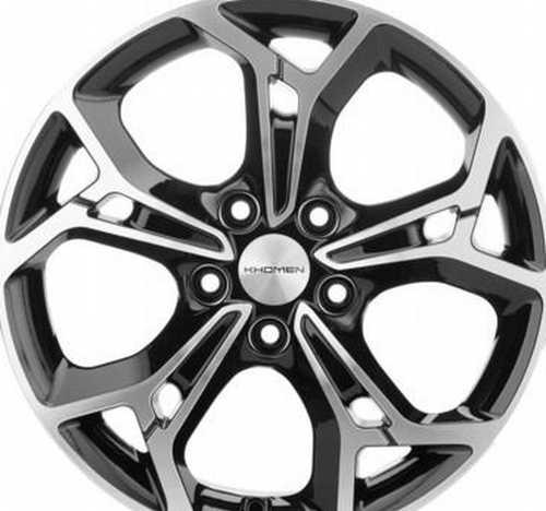 Khomen Wheels KHW1702 R17 Black-FP для Geely/Lexus