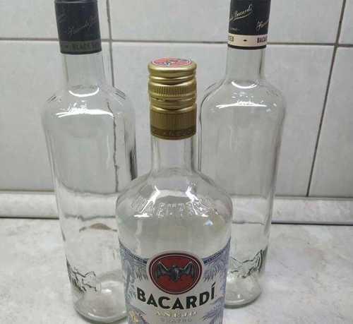 Бутылка из под элитного алкоголя (Бакарди)