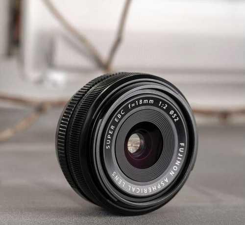 Fujifilm Fujinon XF 18mm / f2 R