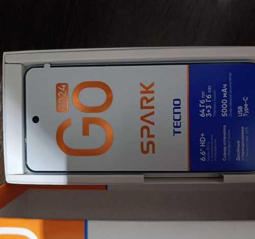 TECNO Spark Go 2024, 3/64 ГБ