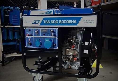 Дизельный генератор 5 кВт TSS SDG 5000EHA