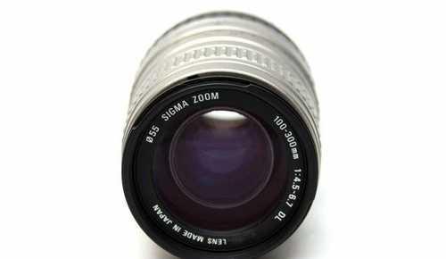 Sigma Zoom DL 100-300mm f4.5-6.7 Sony Alpha A