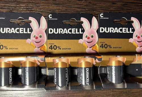 Батарейки duracell C