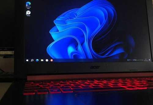 Игровой ноутбу acer nitro 5