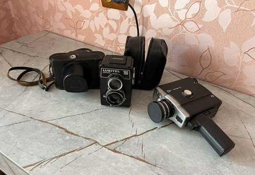 Набор фотоаппарты и камеры