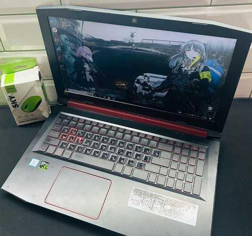 Игровой ноутбук Acer Nitro 5 /Ram8gb/SSD HDD/GTX10