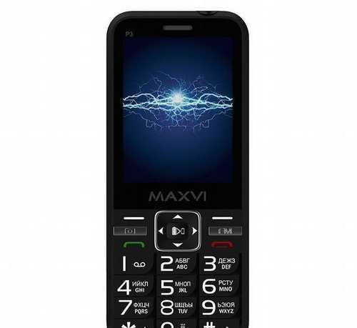 Сотовый телефон Maxvi P3 2.8" Black GSM