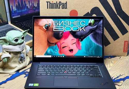 Игровой ноутбук 15.6" Lenovo ThinkPad P1 Gen 2, 1024 ГБ, Core i7-9750H, RAM 32 ГБ, Quadro T2000 4 ГБ