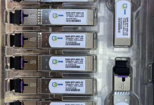 Модуль SFP WDM, дальность до 20км (14dB), 1310нм