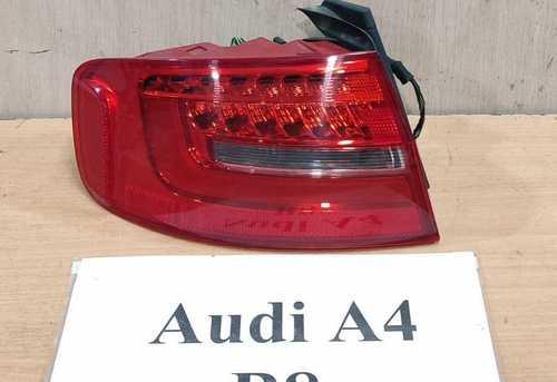 Фонарь диодный Lh Audi A4 B8, рестайлинг, 2014г