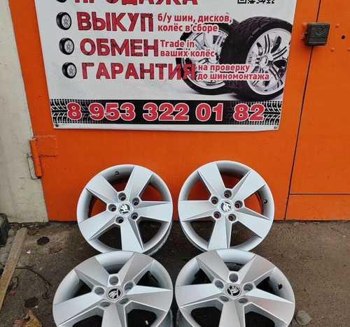 Литые диски r16 Skoda Octavia A7