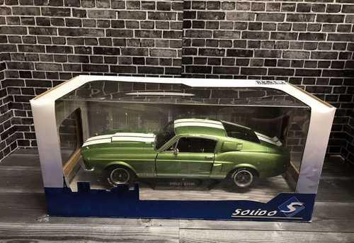 Solido 1/18 Ford Mustang Shelby GT 500 green