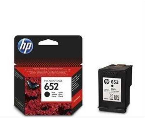 Картридж HP 652 Black черный f6v25ae