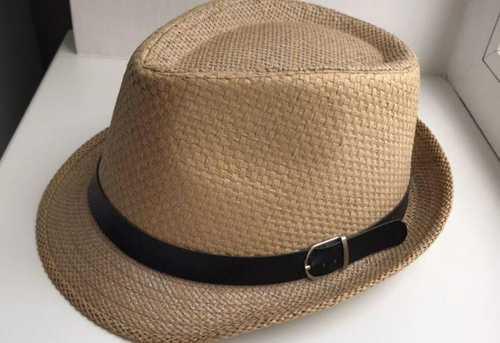 Новая соломенная шляпа детская мужская женская 56