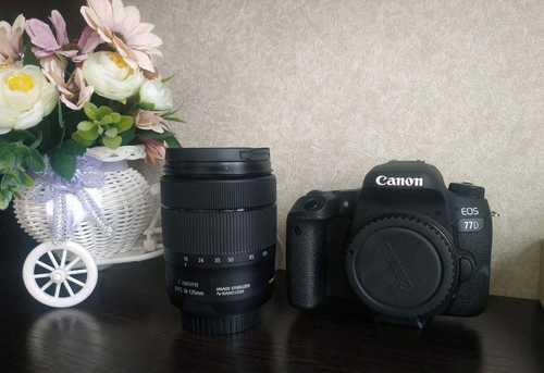 Фотоаппарат Canon EOS 77D KIT EF-S 18-135mm