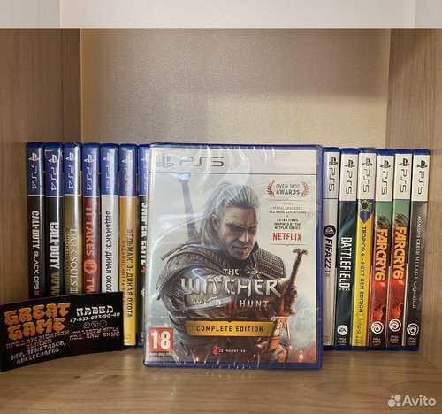 Игры PS5: Ведьмак 3: Дикая Охота Полное издание/Th