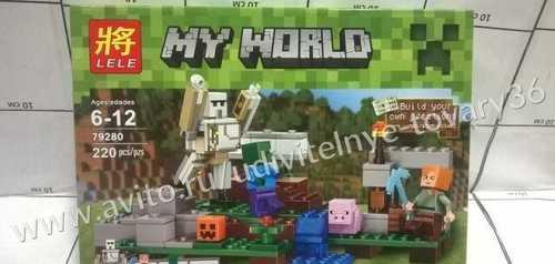 Конструктор MY world 79280 Железный Голем