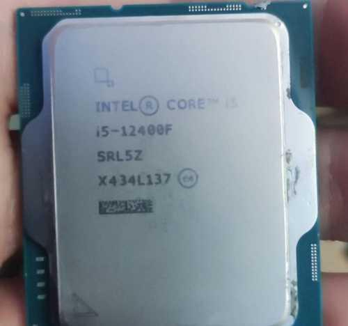 Процессор intel core i5 12400f