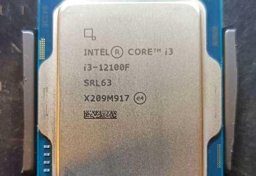 Процессор i3-12100f OEM