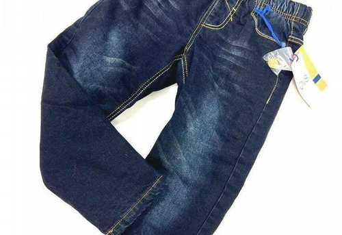 Зимние утепленные джинсы 98-104 на мал. Италия