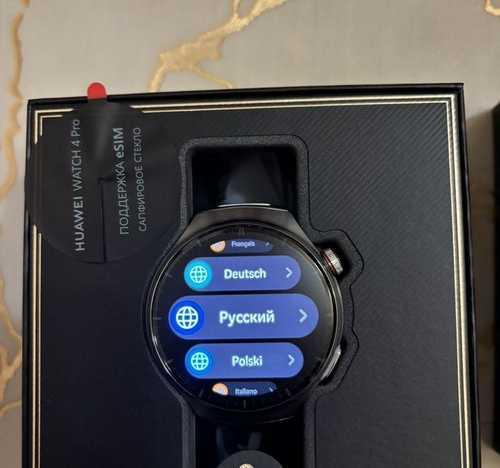 Смарт часы huawei watch 4 pro titanium