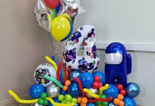 Воздушные шары цифры на день рождения