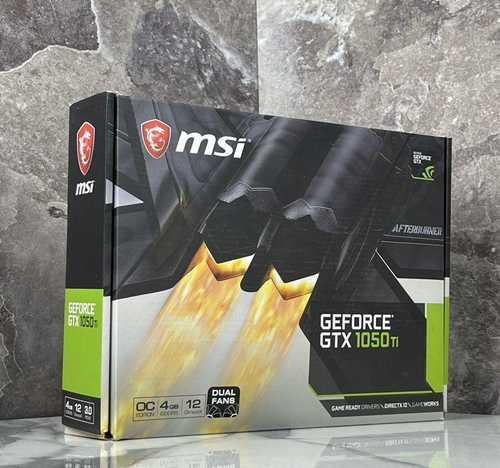 Видеокарта gtx 1050 ti 4gb MSI