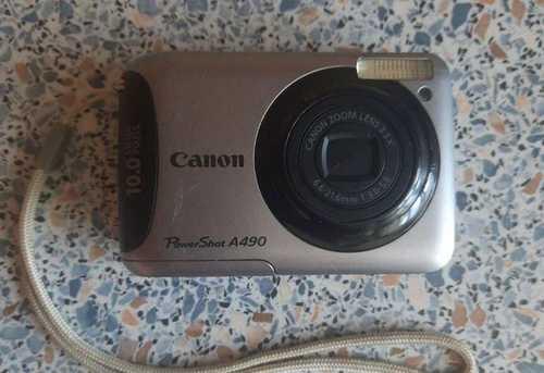 Фотоаппарат canon powershot a490