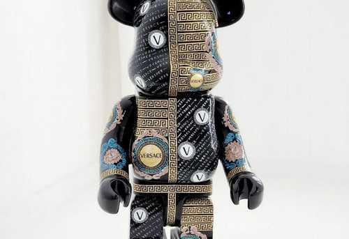 Bearbrick 70 см versace black gold