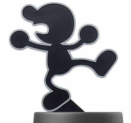 Amiibo. Фигурка Mr. Game & Watch (Super Smash Bros. Collection)