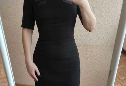 Платье вечернее чёрное (Lusio, S)