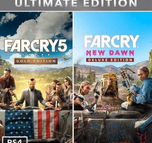 Far Cry 5 Far Cry New Dawn Ultimate Edition PS4PS5