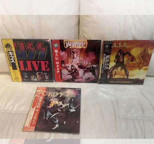 Kiss W.A.S.P. Винил japan LP