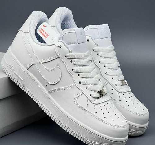 Кроссовки nike air force 1 белые