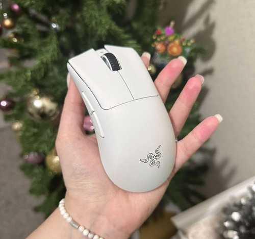 Мышь razer deathadder v3 pro white