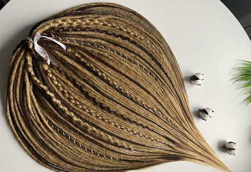 Комплект де дред. 60-70 см. 50 шт. (100 концов)