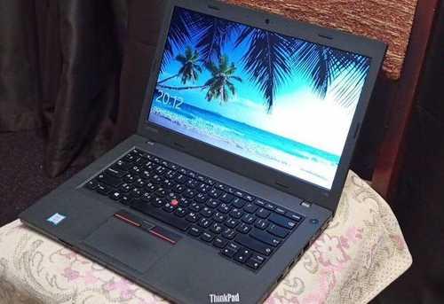 14" Lenovo ThinkPad L460, 256 гб, Core i3-6100U, R
