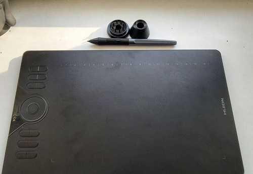 Графический планшет huion Inspiroy HS610 черный