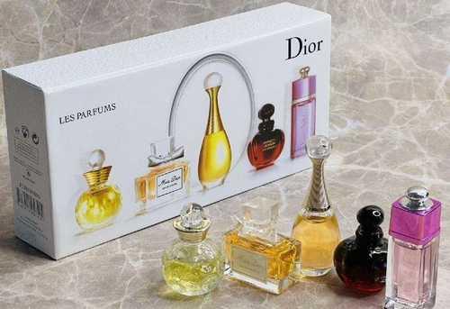 Женский набор духов Dior 5 в 1