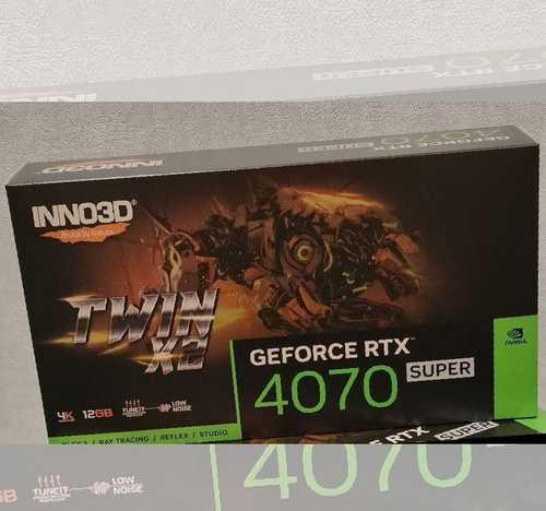 Видеокарта RTX 4070 super inno 3D X2