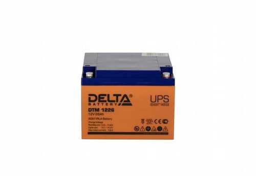 Аккумуляторная батарея Delta DTM 1226 (12V / 26Ah)